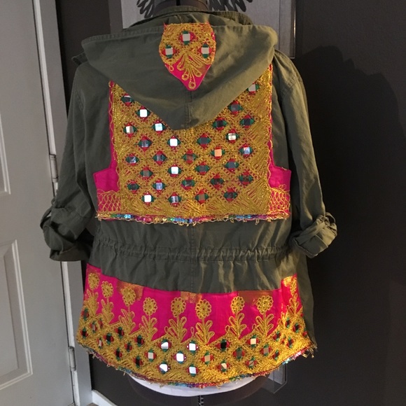 Jackets & Coats | Custom Embellished Military Jacket | Poshmark